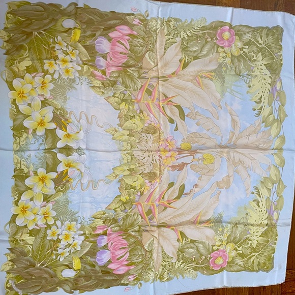 Accessories | Beppe Spadacini Summer Dream Vintage Silk Scarf | Poshmark
